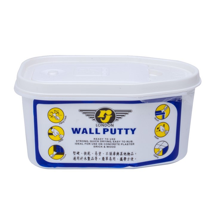 RJ LONDON Wood Putty Brown / Natural (200g) Wall Putty Ready Mix (500G ...