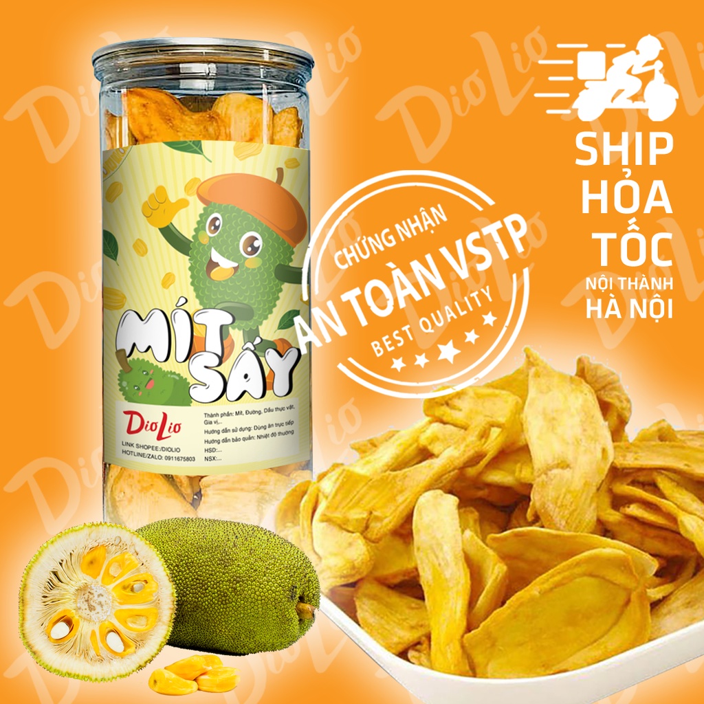 Diolio dried jackfruit box 230gr, Diolio crispy dried jackfruit, crispy ...