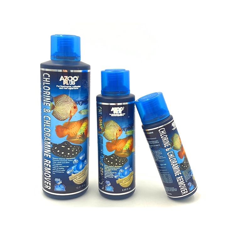 AZOO PLUS CHLORINE & CHLORAMINE REMOVER 120ML (17836), 250ML (17832 ...