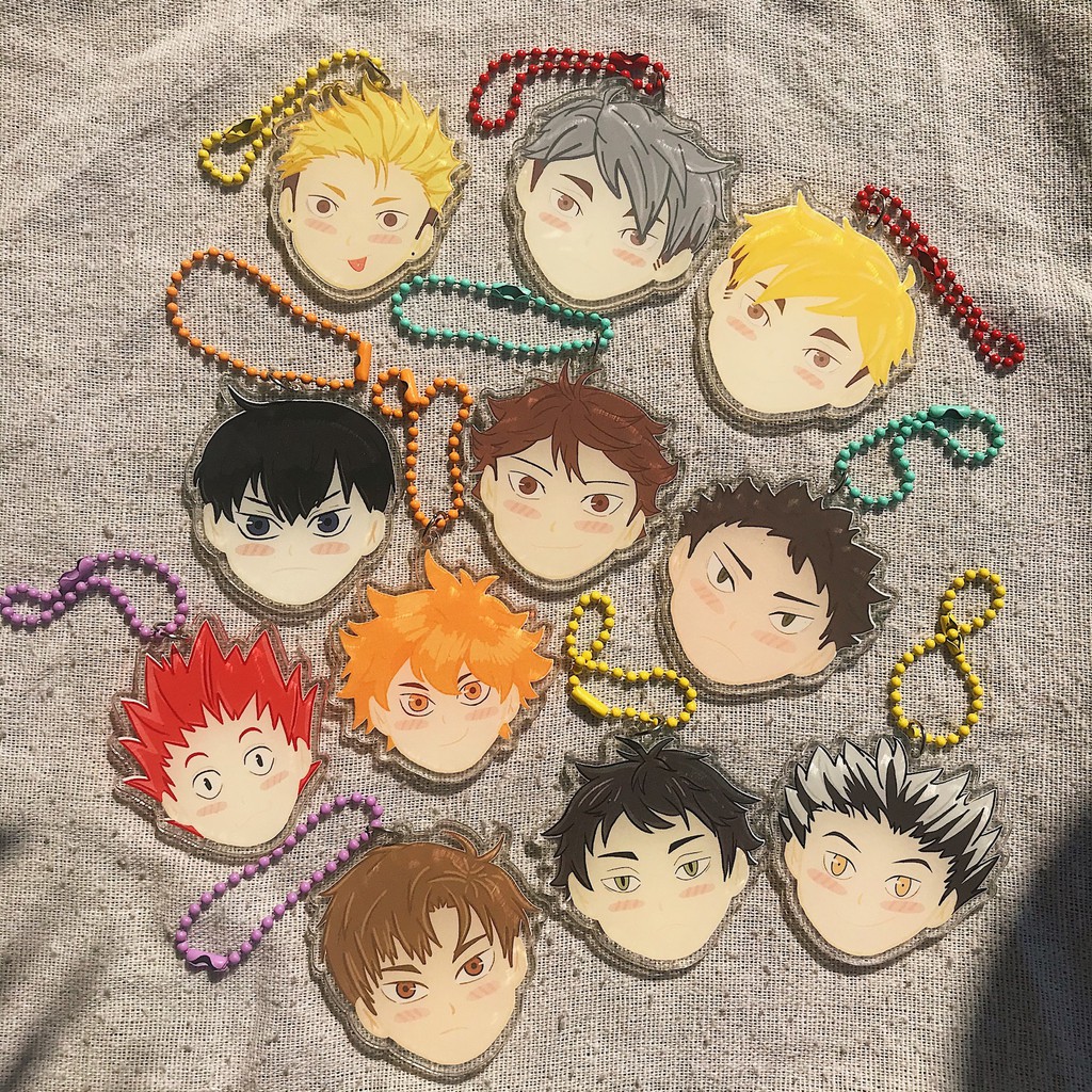 Haikyuu Face Keychain (Original Version) | Shopee Singapore