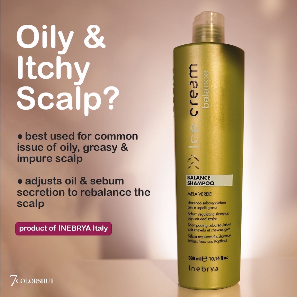 [OFFICIAL STORE] Ice Cream Shampoo by INEBRYA Italy - Oily / Dandruff ...