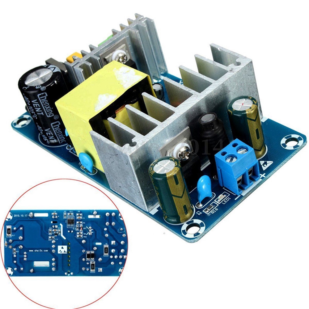 110V-240V to 24V AC-DC 4A to 6A Switching Power Supply Board Step Down Buck AC-DC Power Module ...
