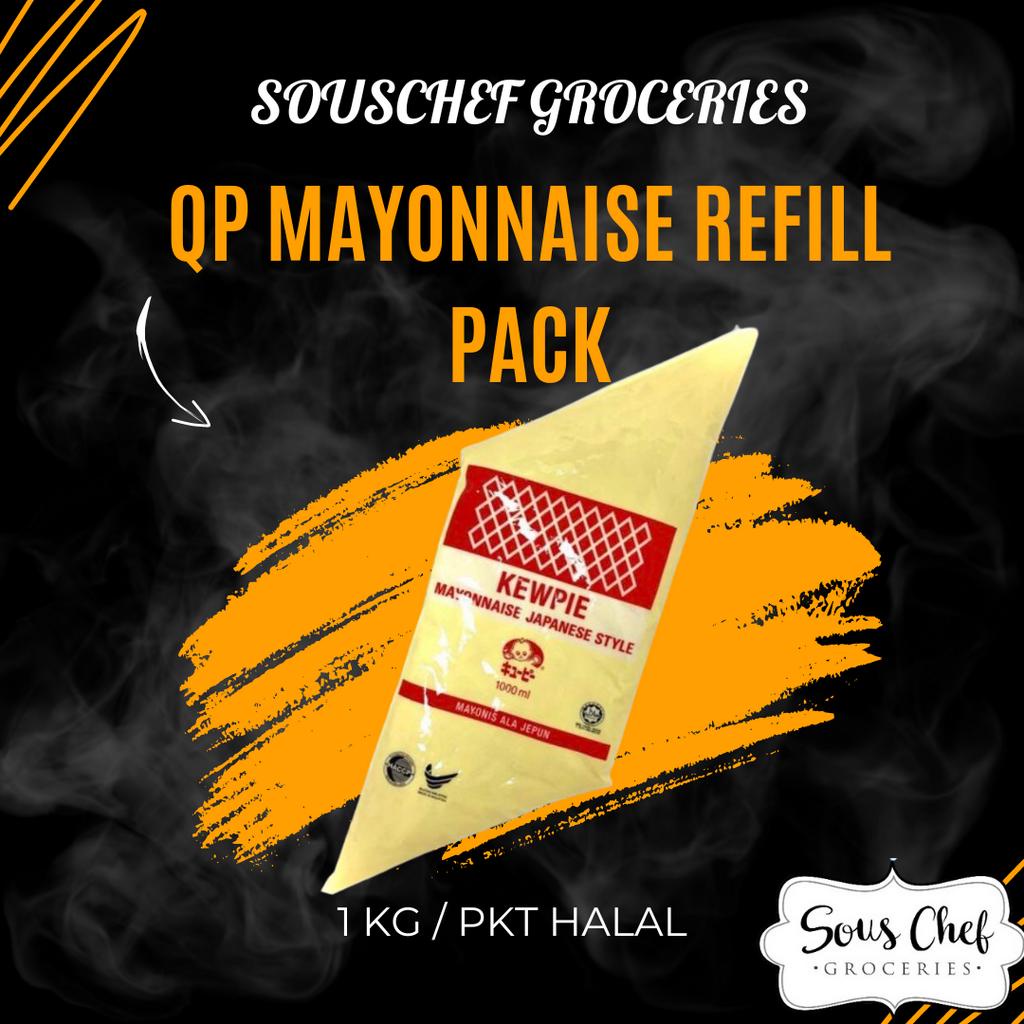 QP MAYONNAISE REFILL PACK 1KG HALAL | Shopee Singapore