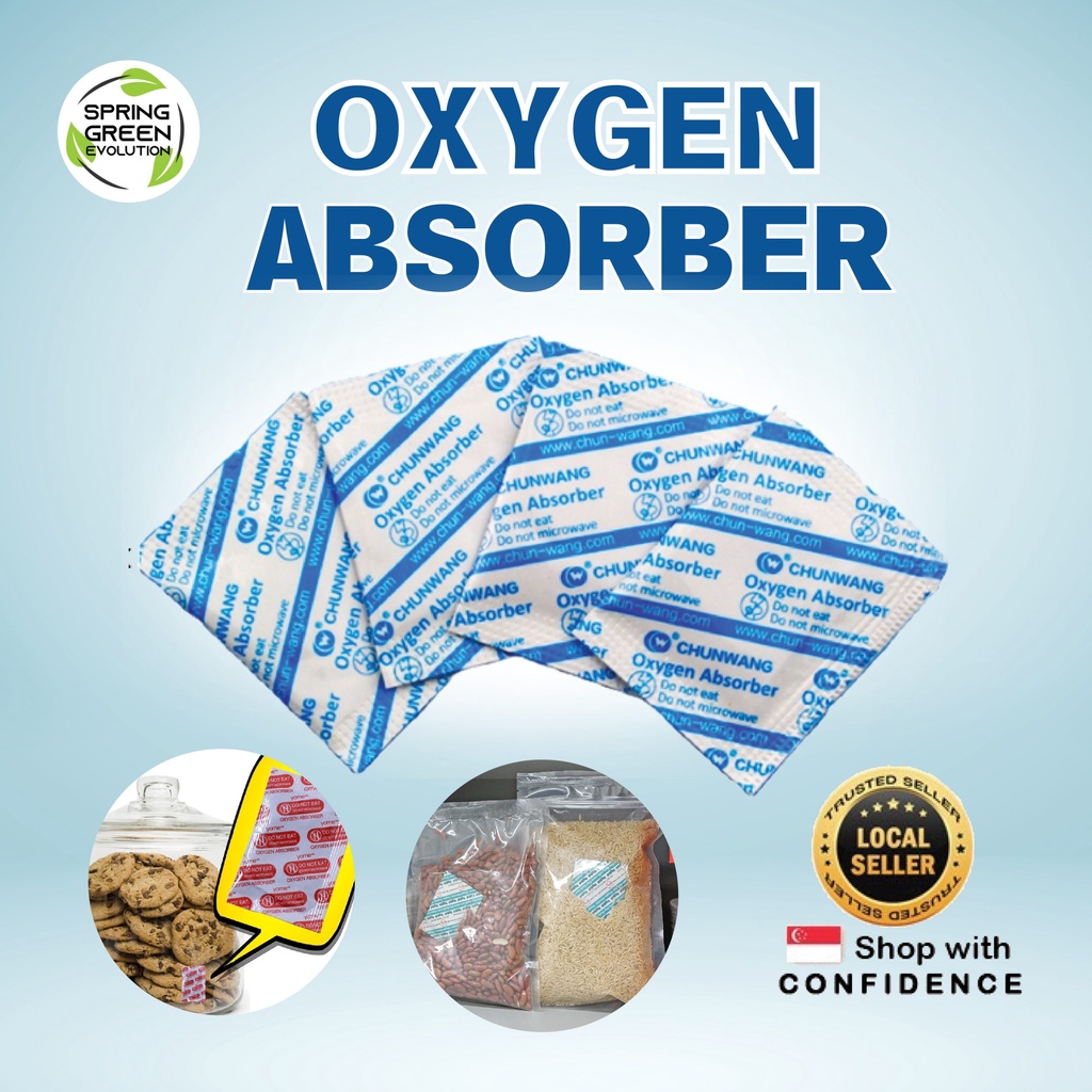 Oxygen absorber (Packet of 300/500pcs)| Storage Oxygen Absorber| Oxy ...