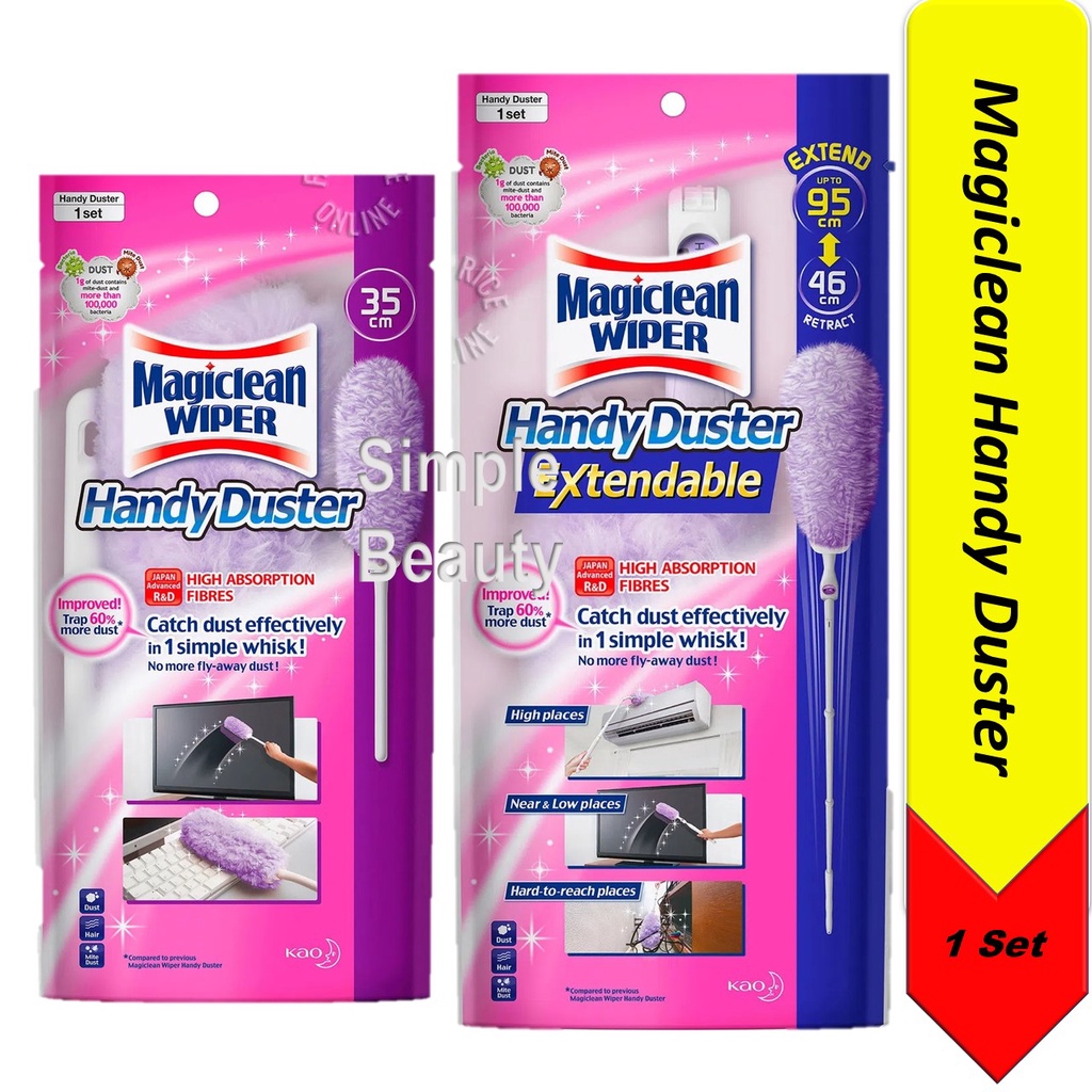 Magiclean Handy Duster 35cm / Extendable 95cm | Shopee Singapore