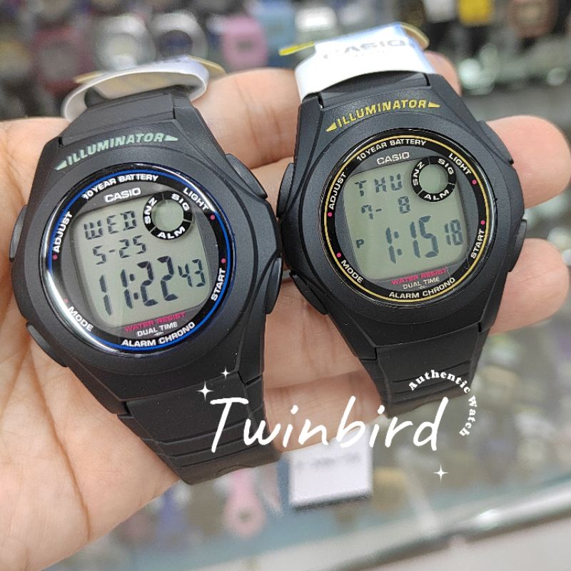 F-200W Casio digital watch F-200W-9 F-200W-1 F-200 F200 | Shopee Singapore