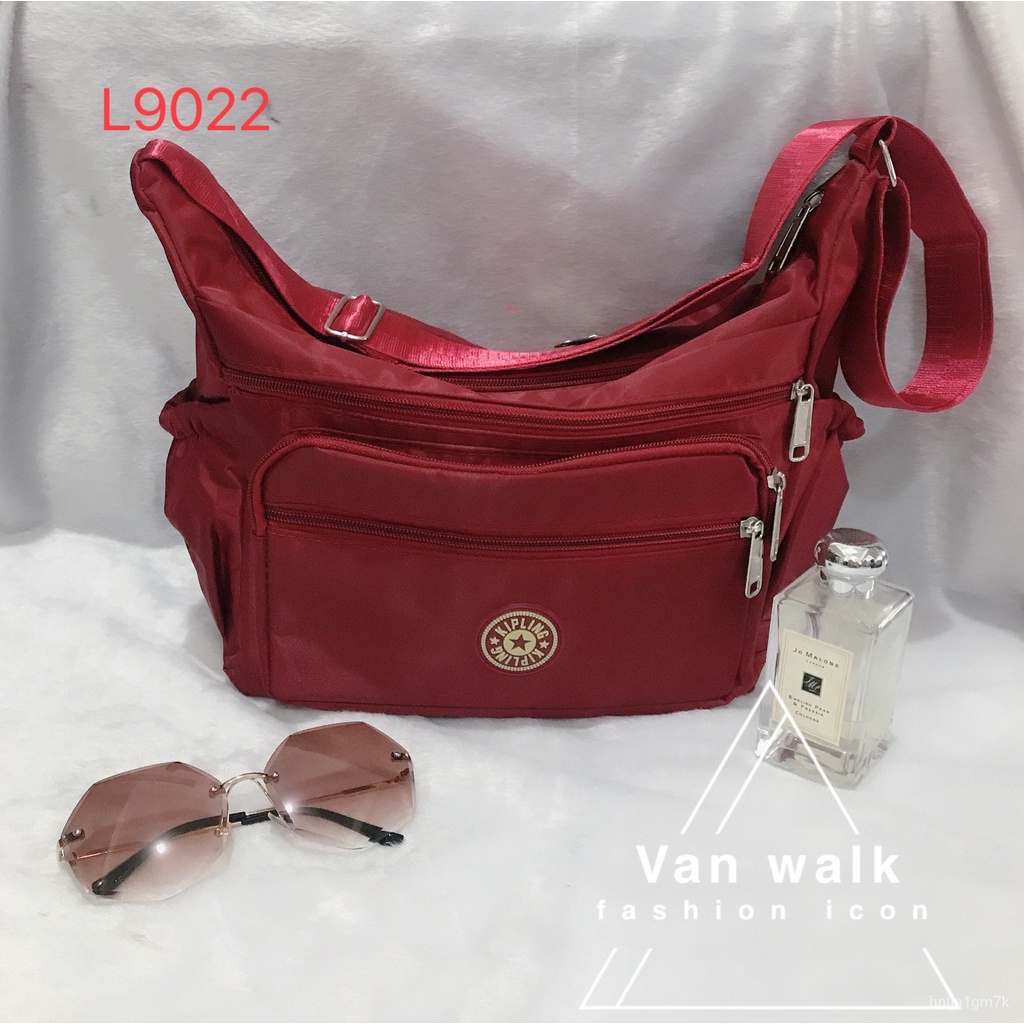 VAN WALK Women Fashion Floral Canvas Sling Bag Korean Stylebag Nylon ...