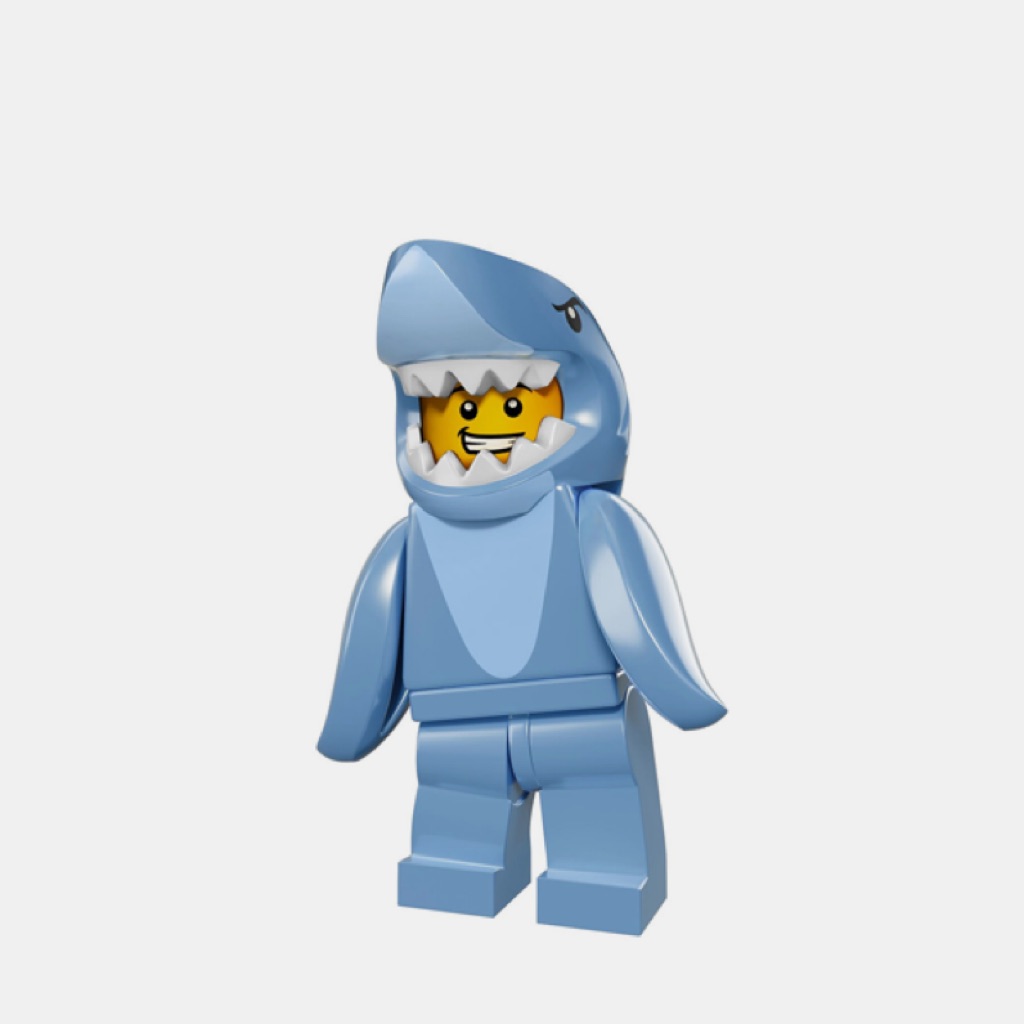 [Lego Galore] LEGO Minifigures 71011 Shark Suit Guy (Series 15 ...