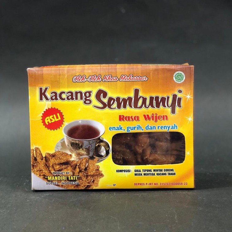 HIDDEN PEANUTS WITH SESAME FLAVOR - MANDIRI TATI | Shopee Singapore
