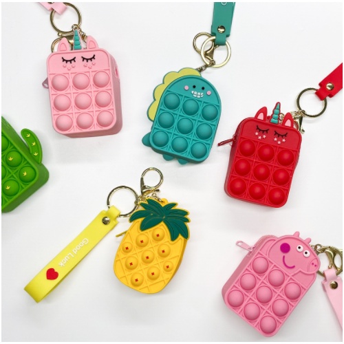 LOCAL SELLER Fashion pop It Keychain, Coin/Card Pouch, Ornaments ...