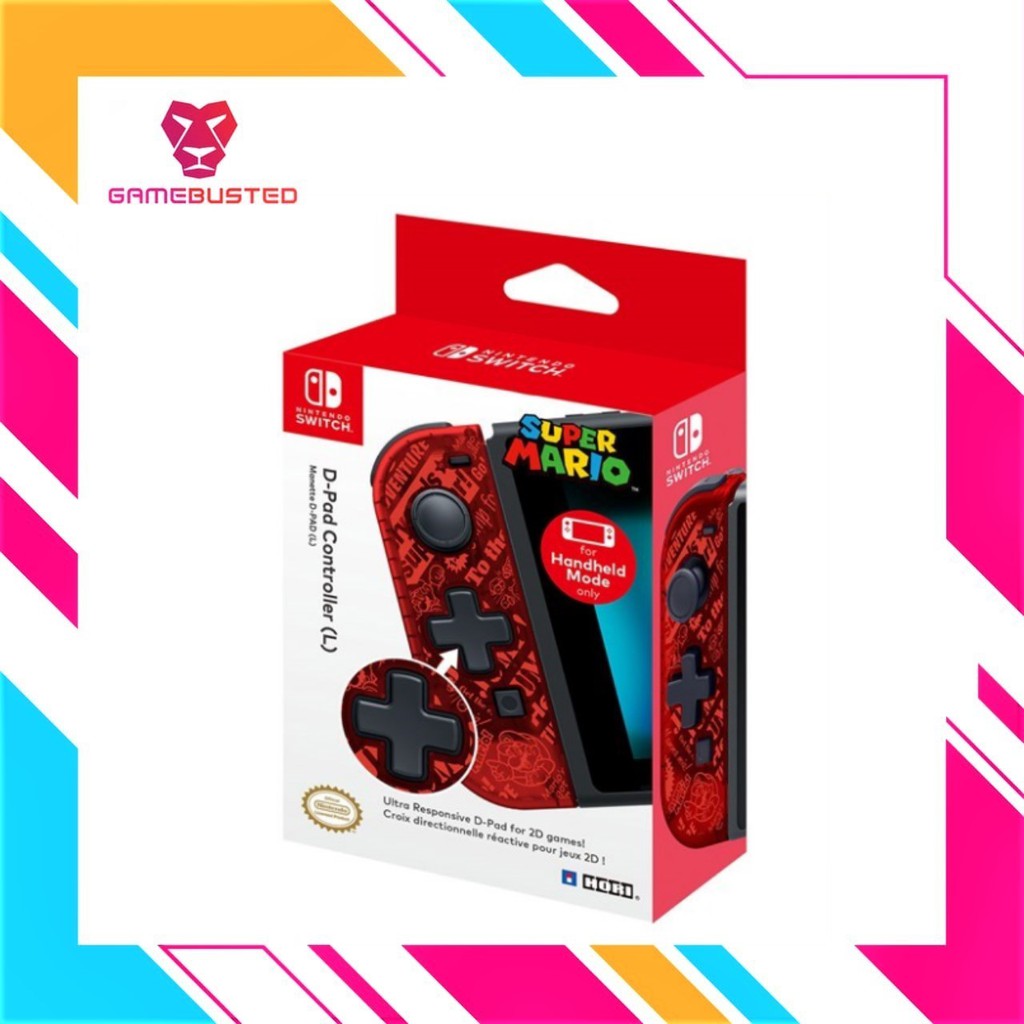 HORI Nintendo Switch D-Pad Controller (L) Mario (NSW-118E) | Shopee ...