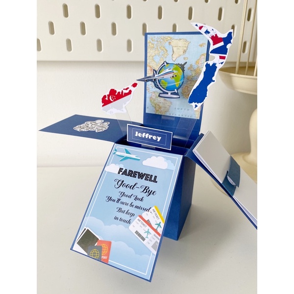 Farewell good bye good luck you will be missed interactive pop up card ...