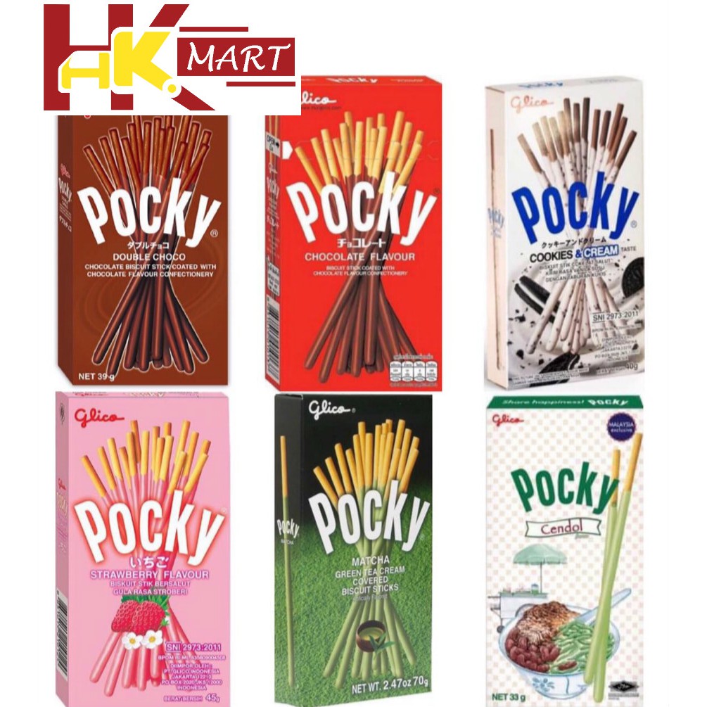 Glico Pocky Biscuit Stick (10 Pack x 40g ) | Shopee Singapore