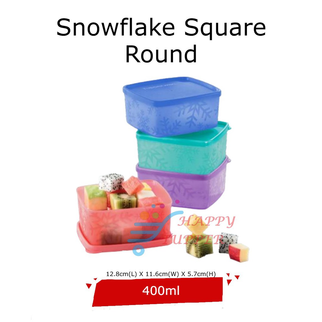 Tupperware Snowflake (400ml / 800ml / 1.3L) | Shopee Singapore