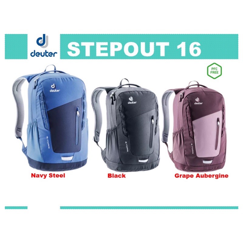 Deuter STEPOUT 16 Daypack Backpack School Bag | Shopee Singapore