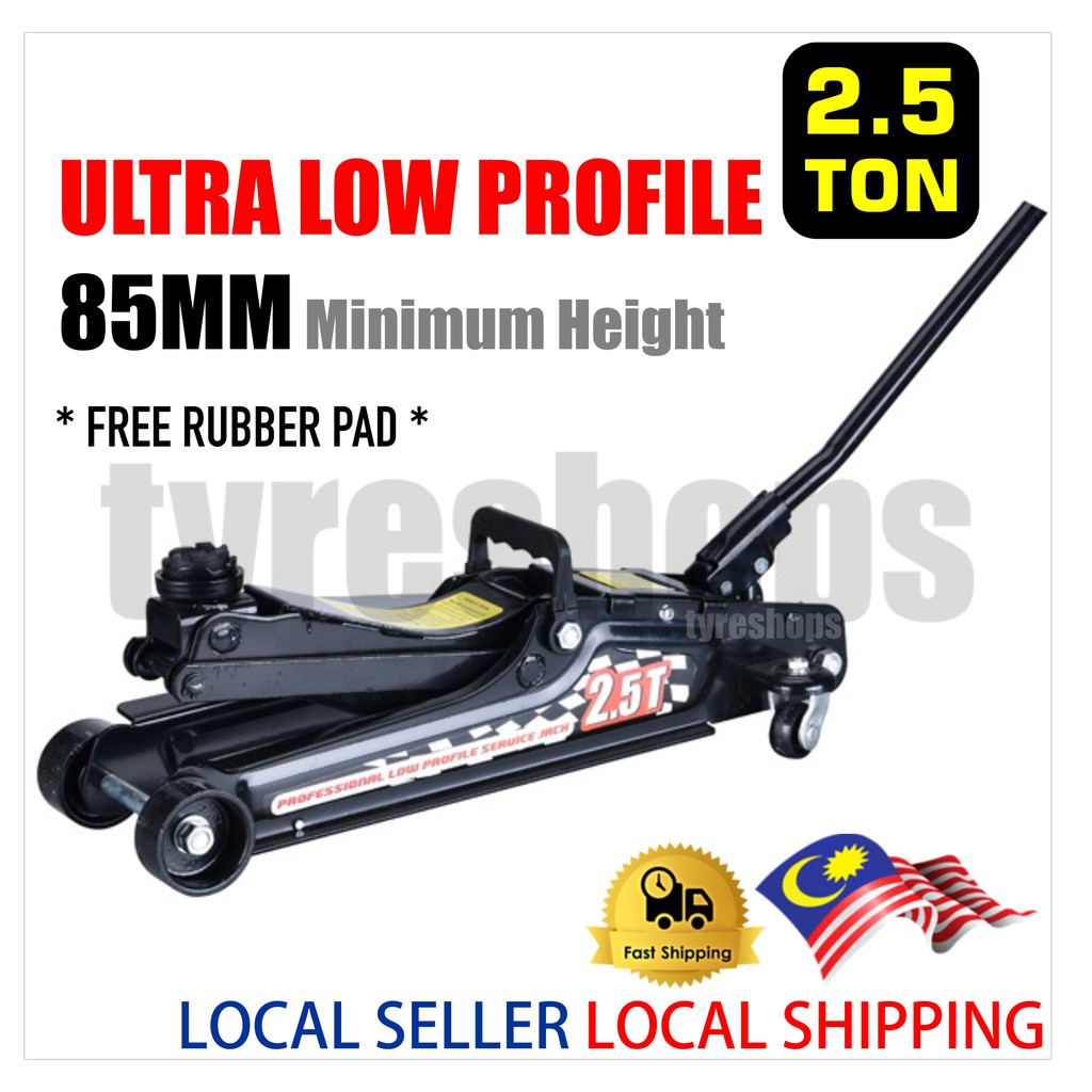 2.5 TON HEAVY DUTY LOW PROFILE MINI FLOOR JACK SERVICE JACK GARAGE JACK ...