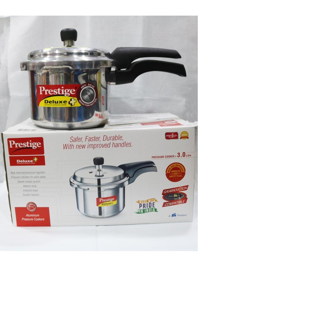 Prestige deluxe aluminum cooker 3 L | Shopee Singapore