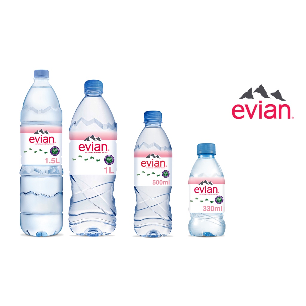 Evian Water - 330ml/500ml/1.5L | Shopee Singapore