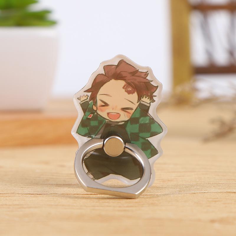 Japanese Animation Demon Slayer Cute Boy Desk Finger Ring Holder ...