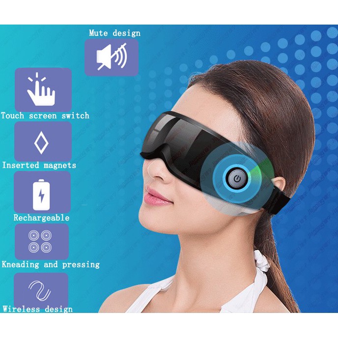 hot-Electric Vibration Eye Massager Eyes Care Device Wrinkle Fatigue ...