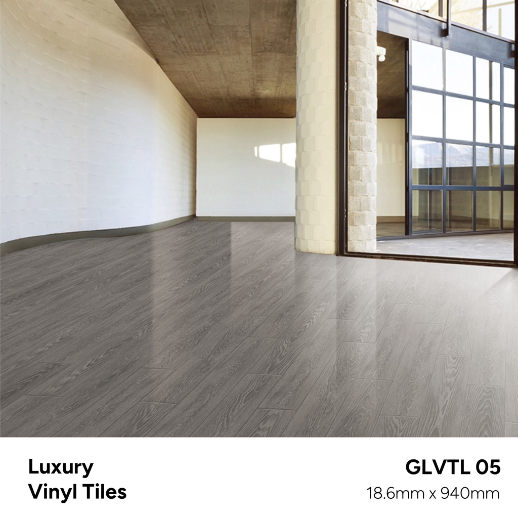 Lovehouse Luxury Vinyl Tiles Wood Real Texture PVC Flooring | Shopee ...