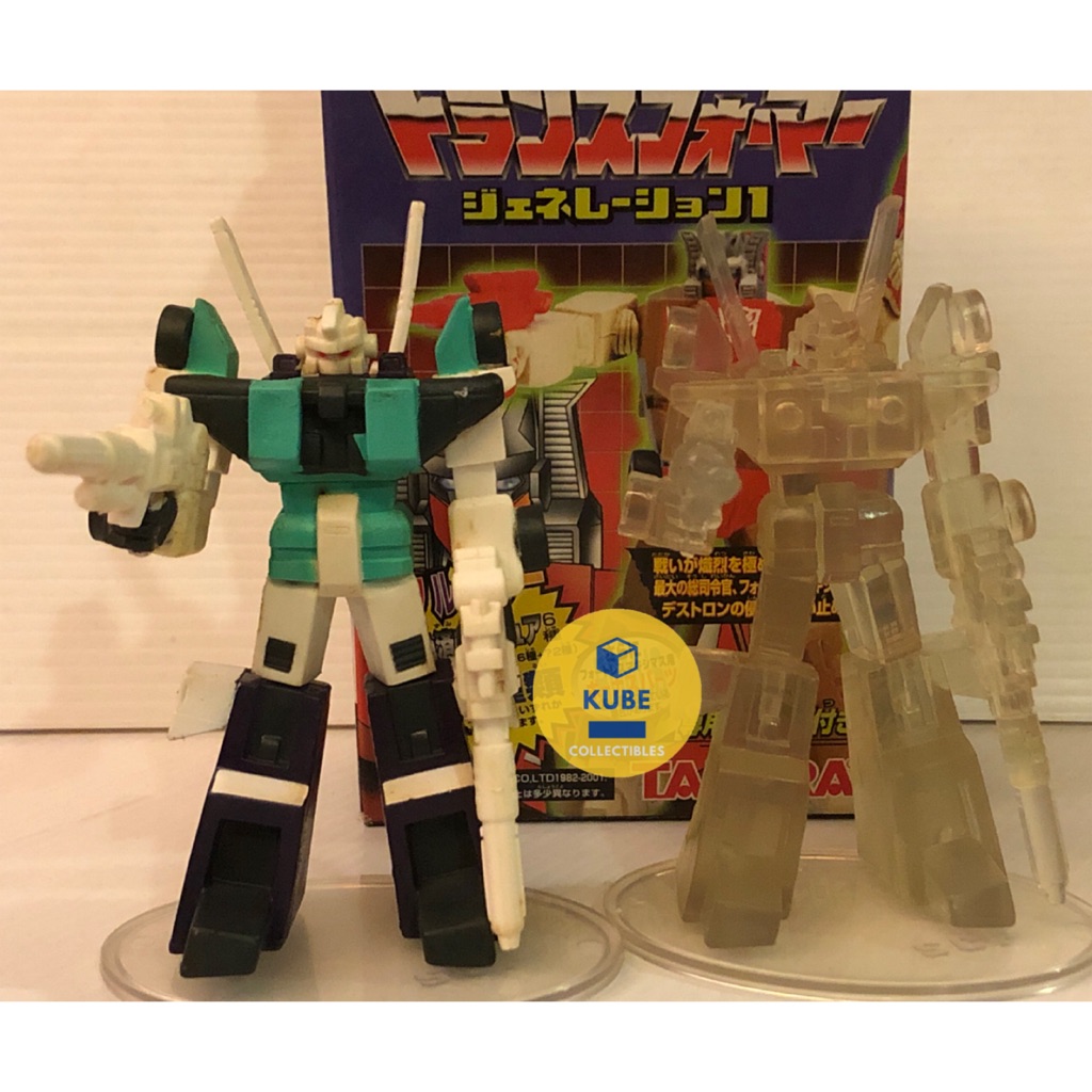 Takara Transformers G1 ACT 3 anime Color and clear Sixshot PVC Figure ...