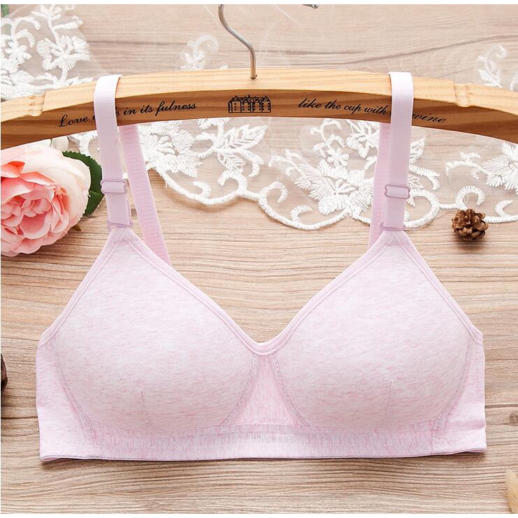 Soft Full Cotton Girl Bra Wireless Bras Bralette Comfortable Innerwear ...