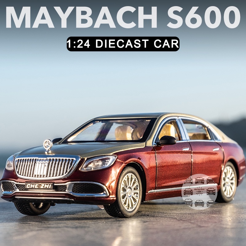 1:24 Mercedes Benz MAYBACH S600L Die Cast Car Models Alloy Diecast Toy ...
