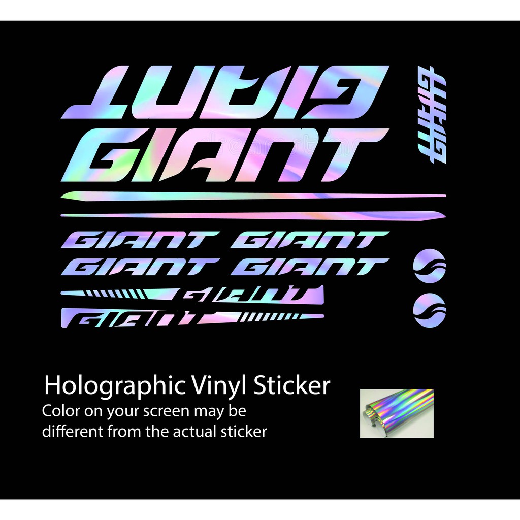 Giant Mtb Frame Decals Stickers | Shopee Singapore