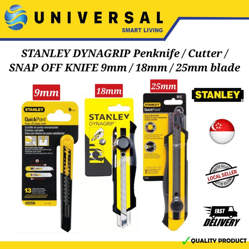 [ SG SHOP SELLER] STANLEY PENKNIFE/ CUTTER/ STANLEY SNAP OFF KNIFE ...