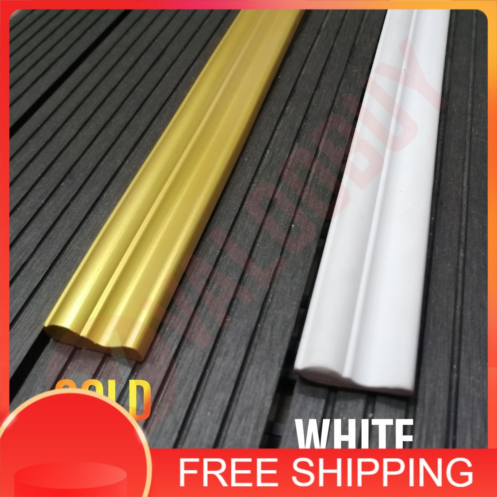 Wainscoting PVC TYPE or FOAM TYPE Wall Skirting Dinding Bingkai ...