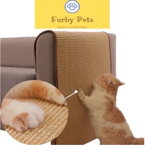 Cat Scratch Mat Sisal Cat Scratch Mats Sofa Protector Cover Cat Anti ...