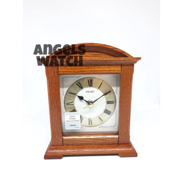 KAYU Angelswatch Vintage seiko wooden clock wooden Desk clock/ seiko ...