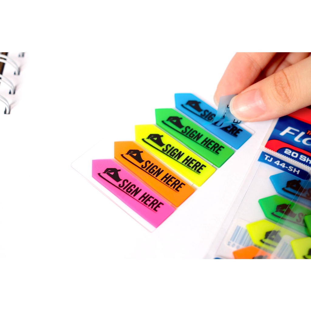 Memo/sticker/sticky Sign Here (Signature Sticker) | Shopee Singapore