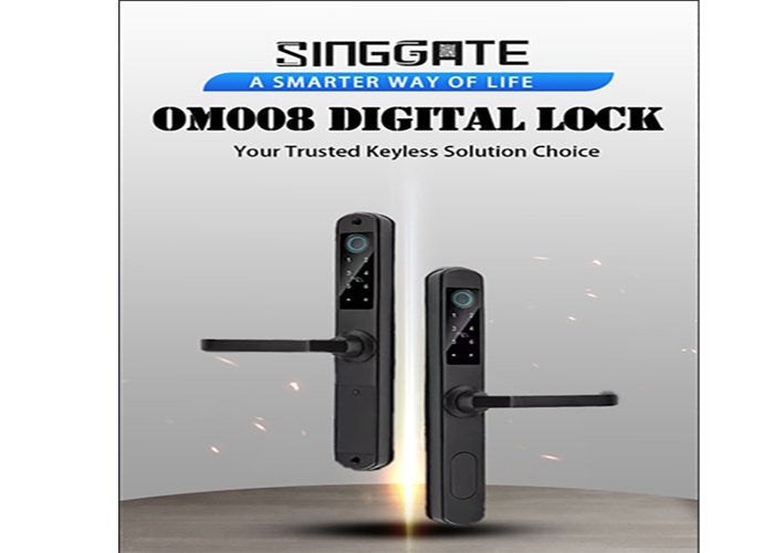 【Outdoor Waterproof】FREE Installation | Singgate【OM008】Outdoor Digital ...