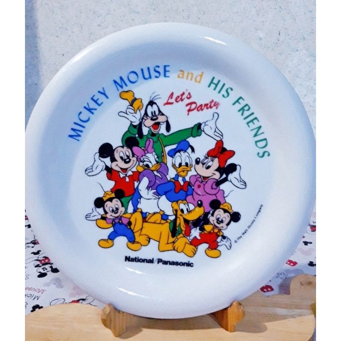 Mickey Mouse Dinner Plate THE WALT DISNEY COMPANY | Shopee Singapore
