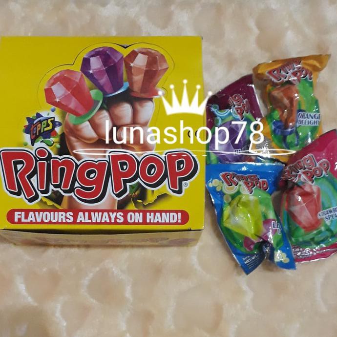 Snacks / Jadoel Old School / Old School Candy Ringpop Contents 24 ...