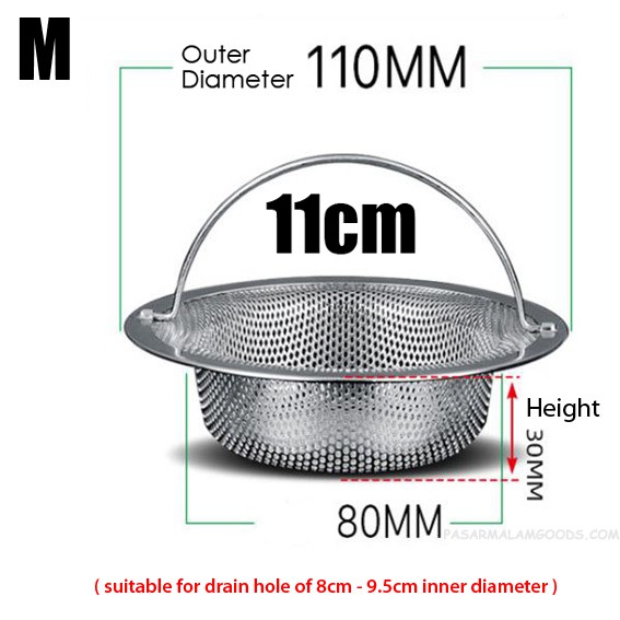 Extra Large 11cm 14cm 16cm Stainless Steel Sink High Quality Kitchen ...