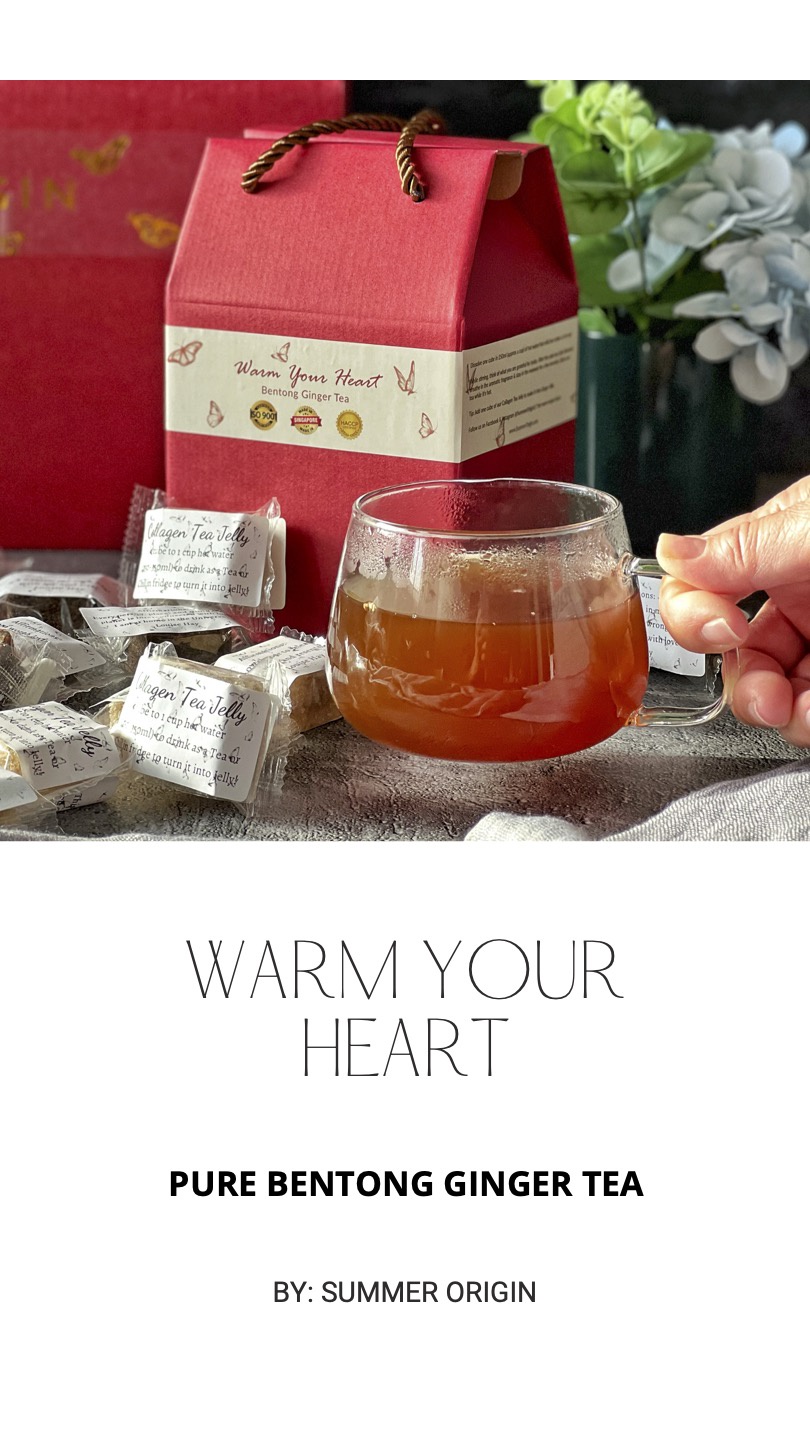 [90/180 Cubes] Origin Malacca Bentong Ginger Tea 🍵 Original 🍵 Longan ...