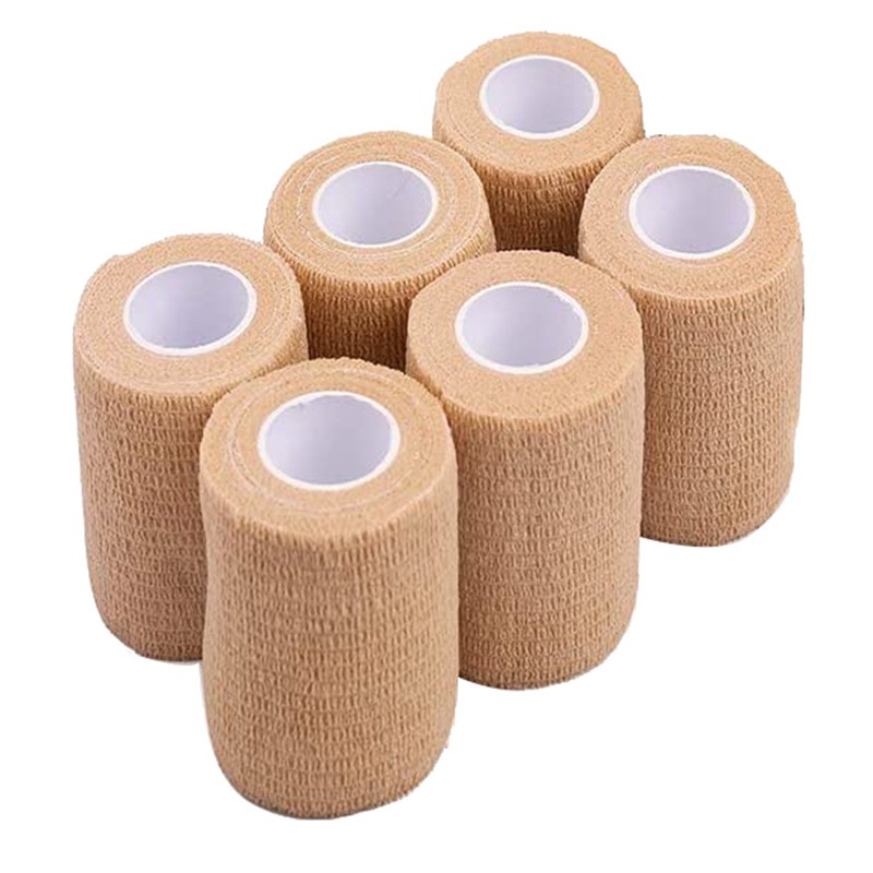 6 Packs First Aid Self Adhesive Cohesive Bandage, 10X450cm, Self ...