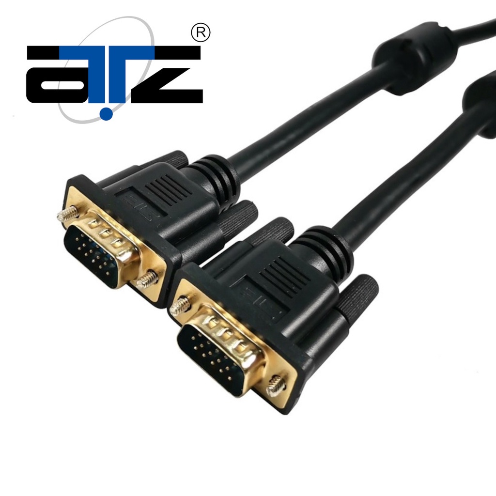 ATZ (2m to 20m) HD15MALE/ MALE RGB VGA Cable | Shopee Singapore