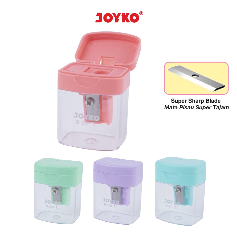 Joyko B Pencil Sharpener / Shavings / Shavings - 23PTL PASTEL | Shopee ...