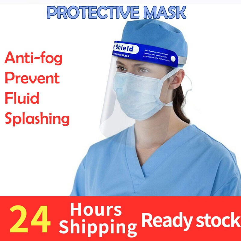 Face Shields Anti-fog Full Face Shield Disposable Face Shield Household ...