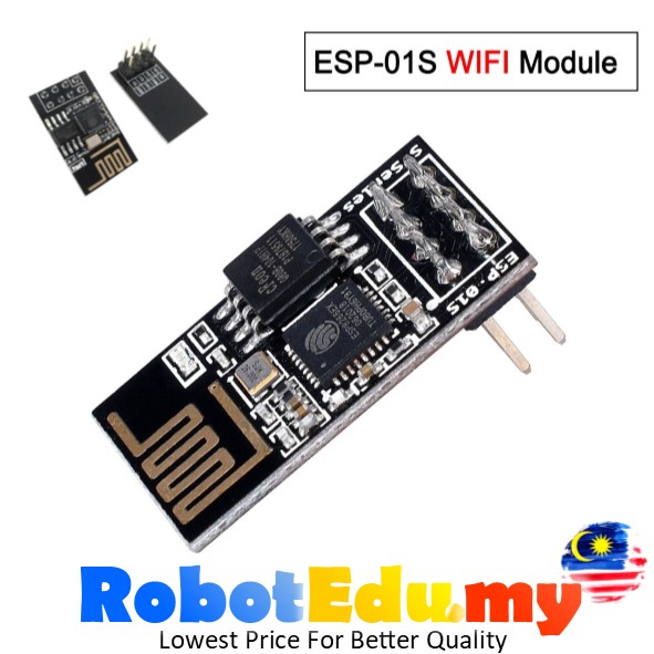 1MB Flash ESP-01S ESP8266 Wireless Transceiver Serial IoT WIFI Wi-Fi Internet Module ESP01 ...