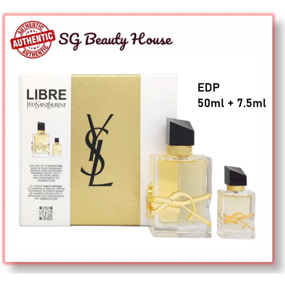 Ysl Libre T Set Edp 50ml 75ml Edp Miniature Shopee Singapore