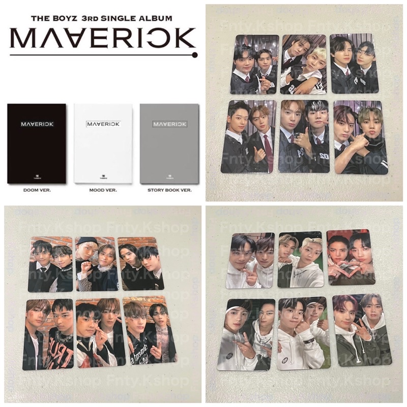 PC Unit Only (Doom, Mood, Story Book Ver) - The Boyz 3rd Single Album ...