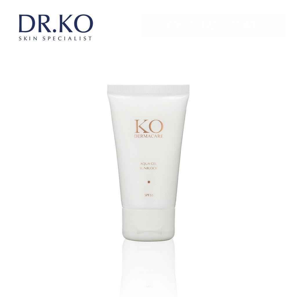 DR. KO Skin Specialist Ko Dermacare Aqua Gel Sunscreen SPF55 (35gm ...