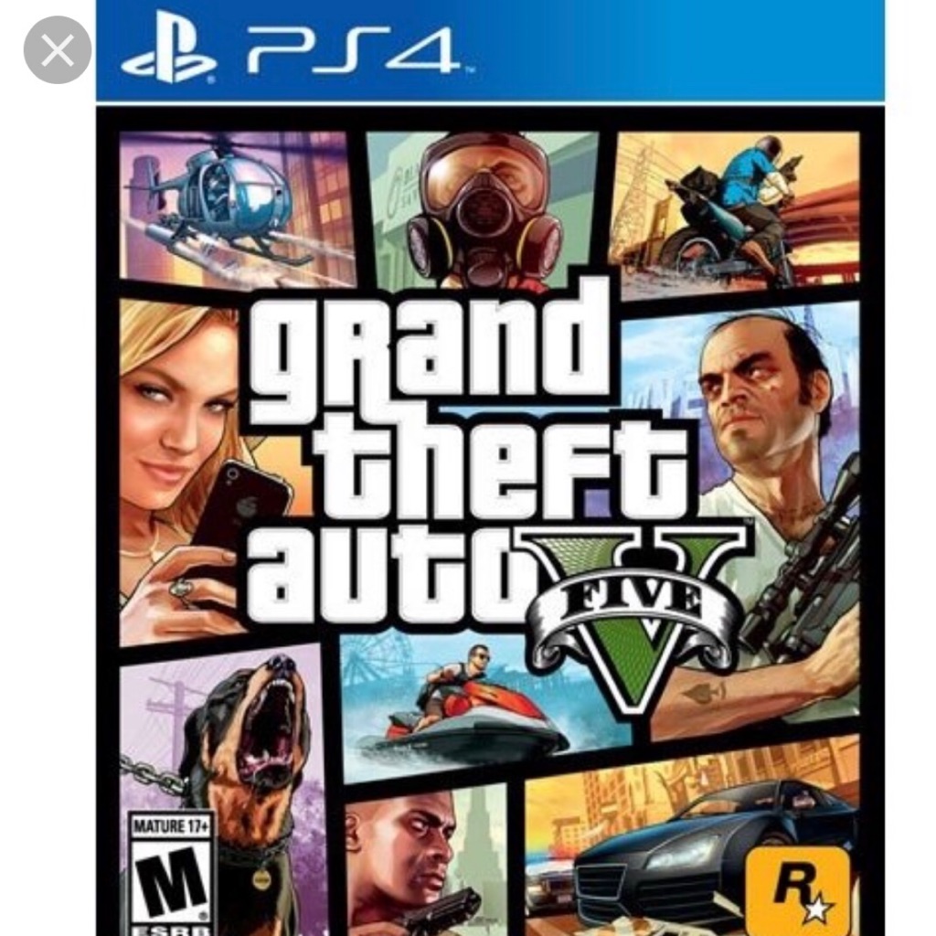 PS4 Grand Theft Auto V | Shopee Singapore