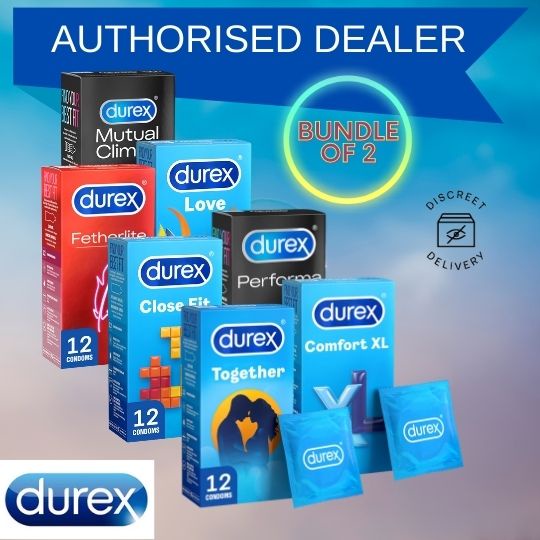 [BUNDLE OF 2] [DUREX]*DISCREET PACKAGING* *Durex Condoms From local ...