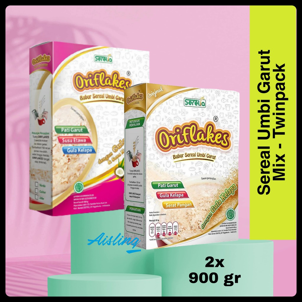 Oriflakes Garut Tuber Cereal Gastric Acid Mix Gastro Original 900 gr ...